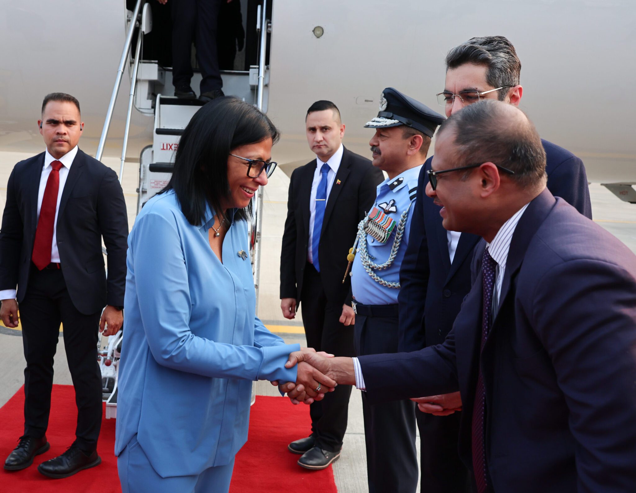 Delcy Rodríguez in India: How Washington is turning venezuelan oil into ...